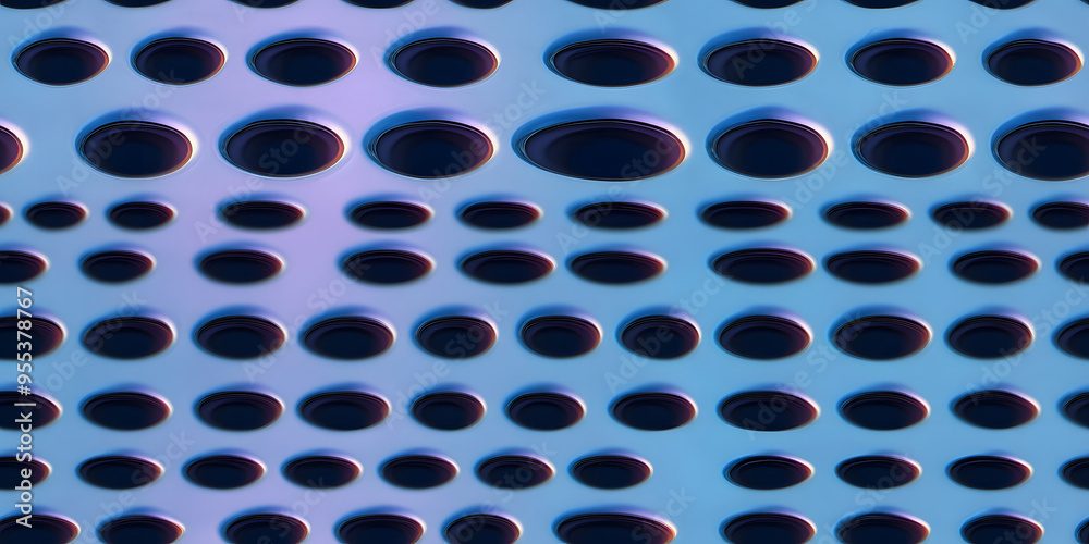 Seamless perforated metal catwalk mesh normal map background texture ...