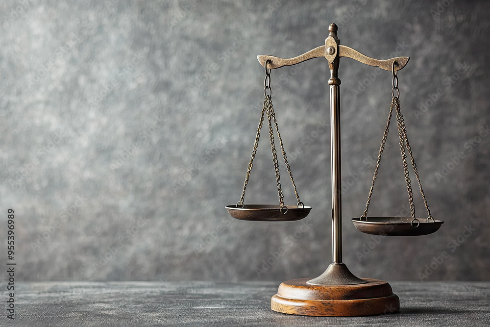 Justice in the Balance: A Symbol of Fairness and Equality Stock ...