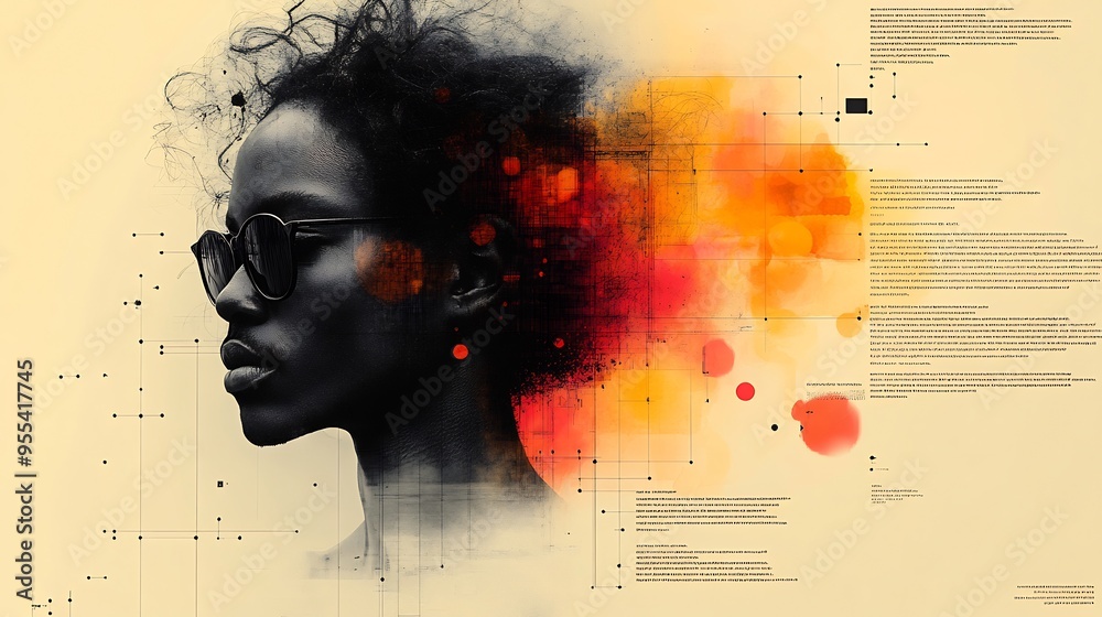 Mind map exploring principles of minimalism in graphic design focusing ...