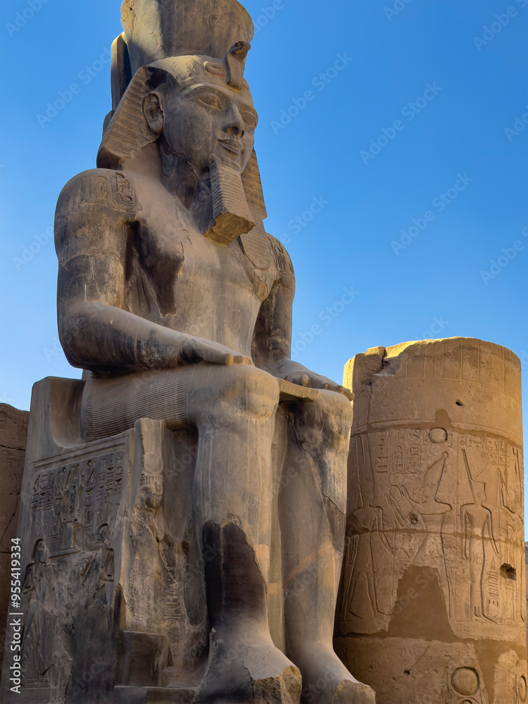 Journey to Luxor and marvel at the colossal statue of Ramses II, the ...