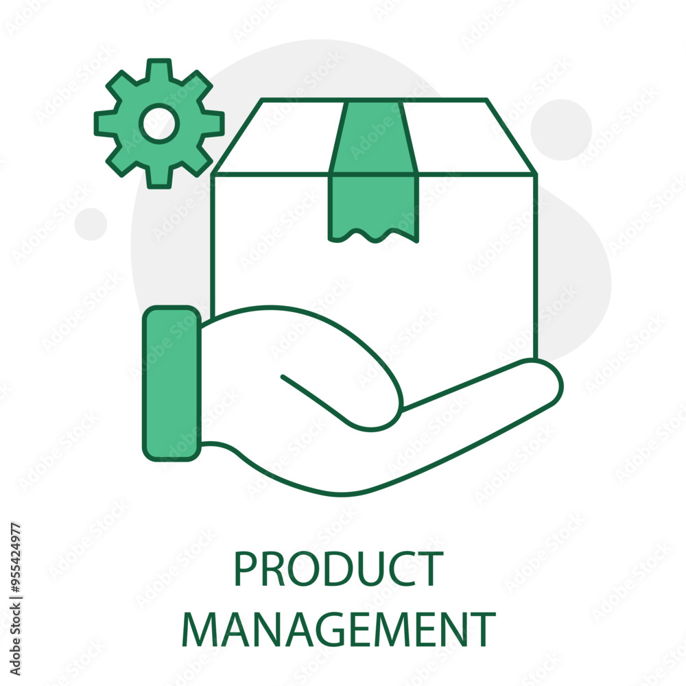 Product Management icon with editable stroke. Product development ...