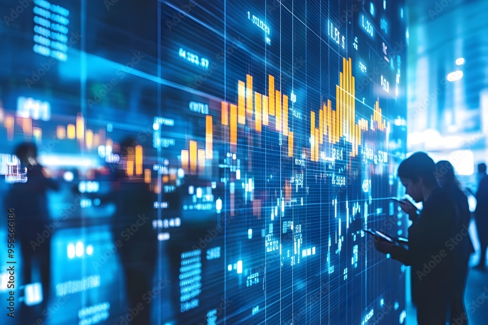 U.S. Economic Disappointment, a visual representation of declining ...