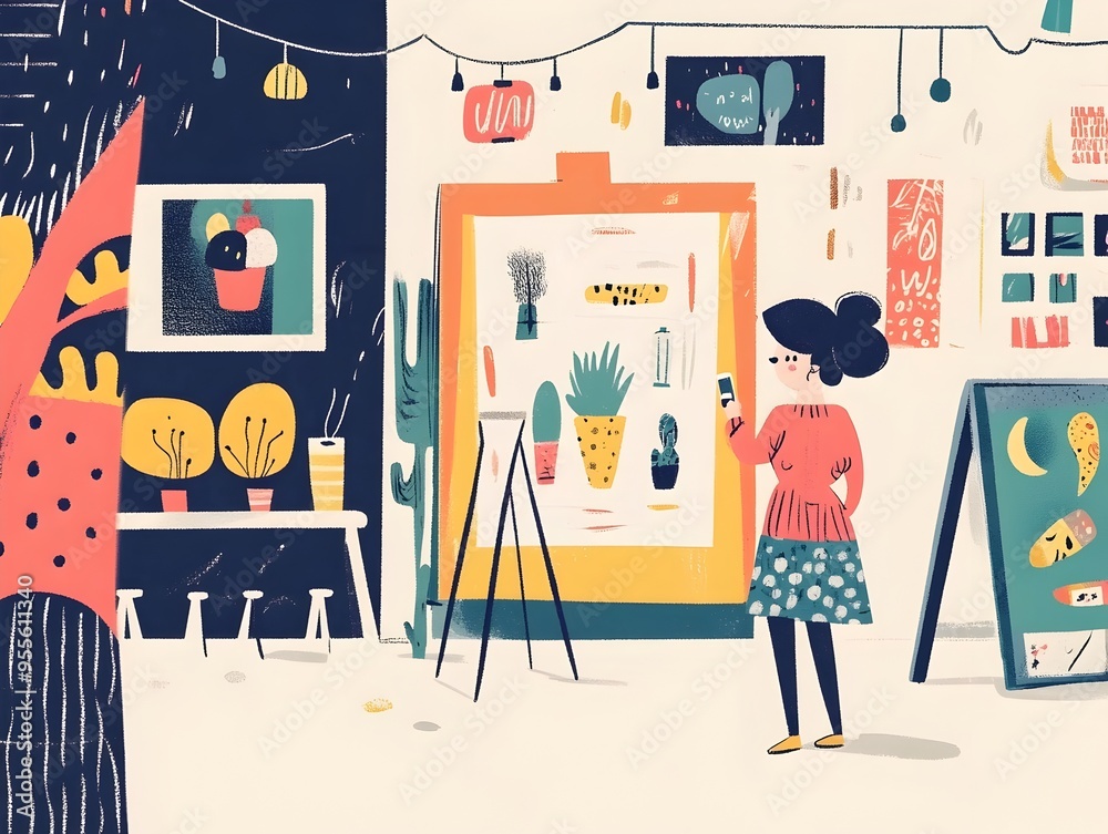 Whimsical and Playful Animated GIF of a Website Loading Screen with ...