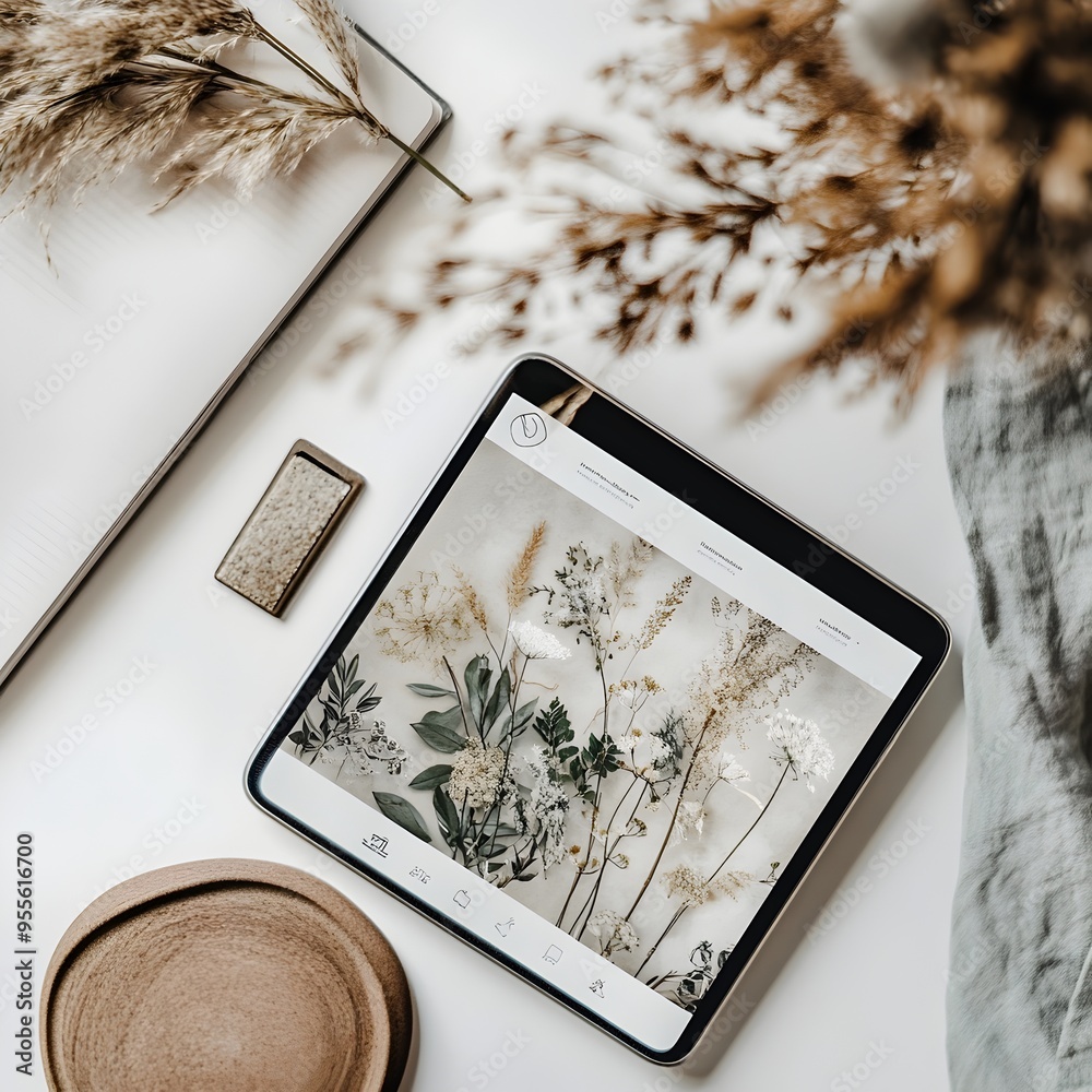 Organic and Handcrafted Wireframe Layout for a Nature Inspired Website ...