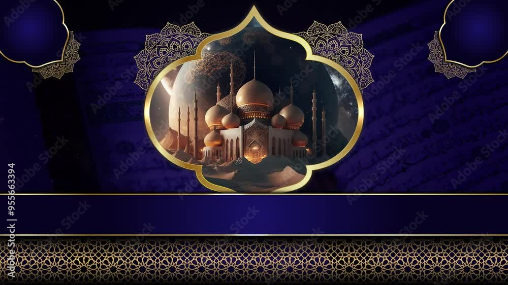 luxury arabic islamic Background , muslim design for Holy Quran ...