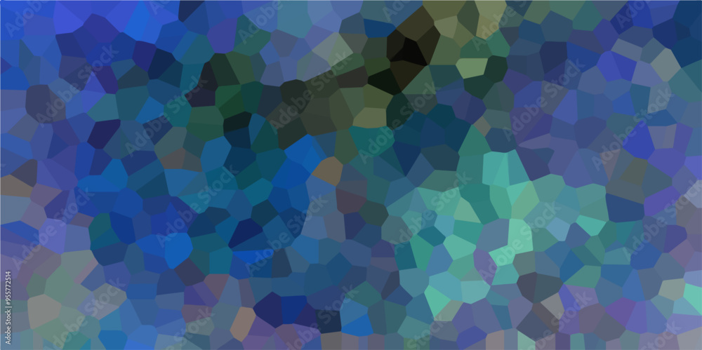 Abstract Seamless Multicolor Retro Mosaic Pattern and Quartz Crystal ...