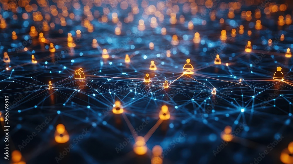 dynamic visualization of a human resource network with interconnected ...