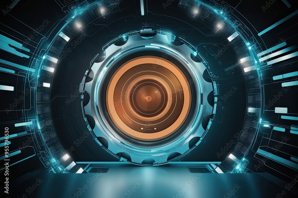Contemporary Technology Backgrounds for Visuals Audio and Graphics ...