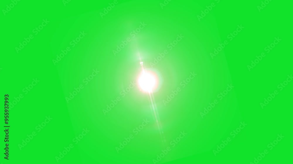 Green screen halo effect, halo light. flares. abstract light background ...