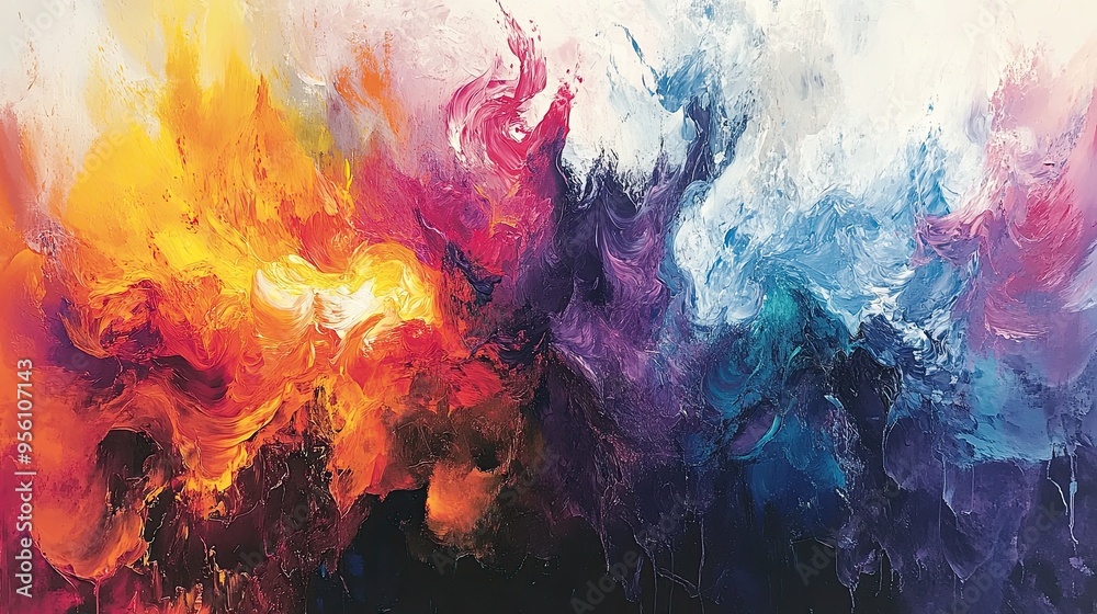 41. Picture an abstract work that delves into the depths of human ...