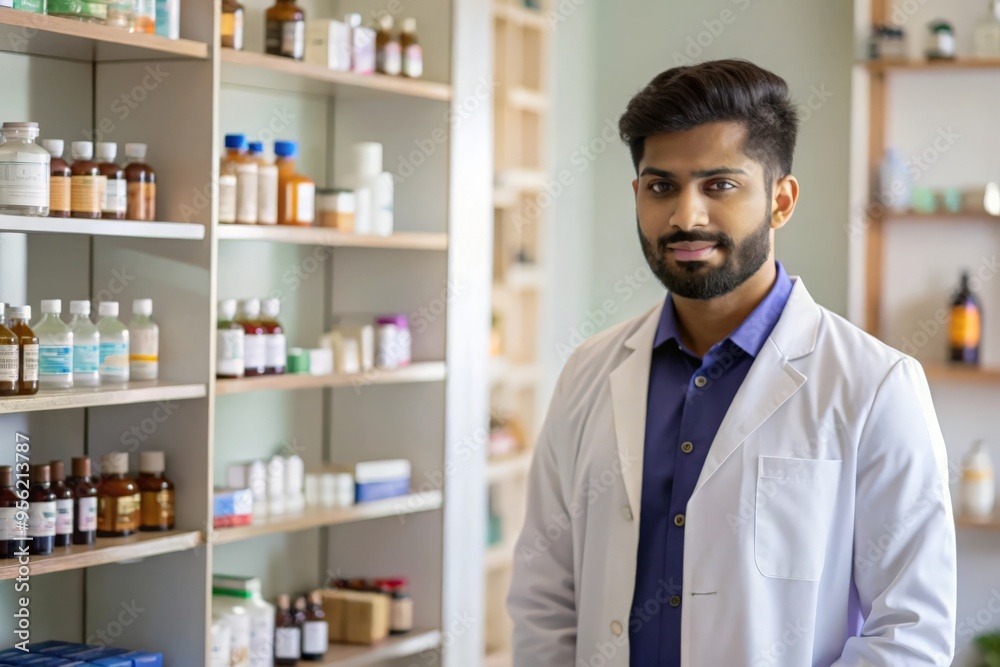Pharmacy Shelf in India - A shelf in an Indian pharmacy stocked with ...