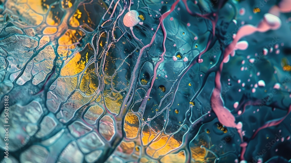 Low magnification light microscope micrograph of cross sectioned ...