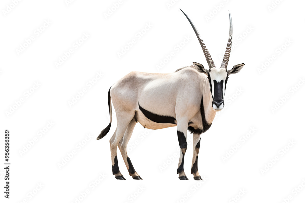 Arabian oryx in PNG format with transparent background, ideal for ...
