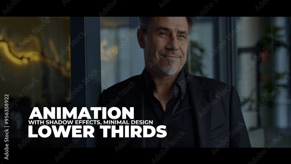 Simple Lower Thirds 5 Stock Template | Adobe Stock