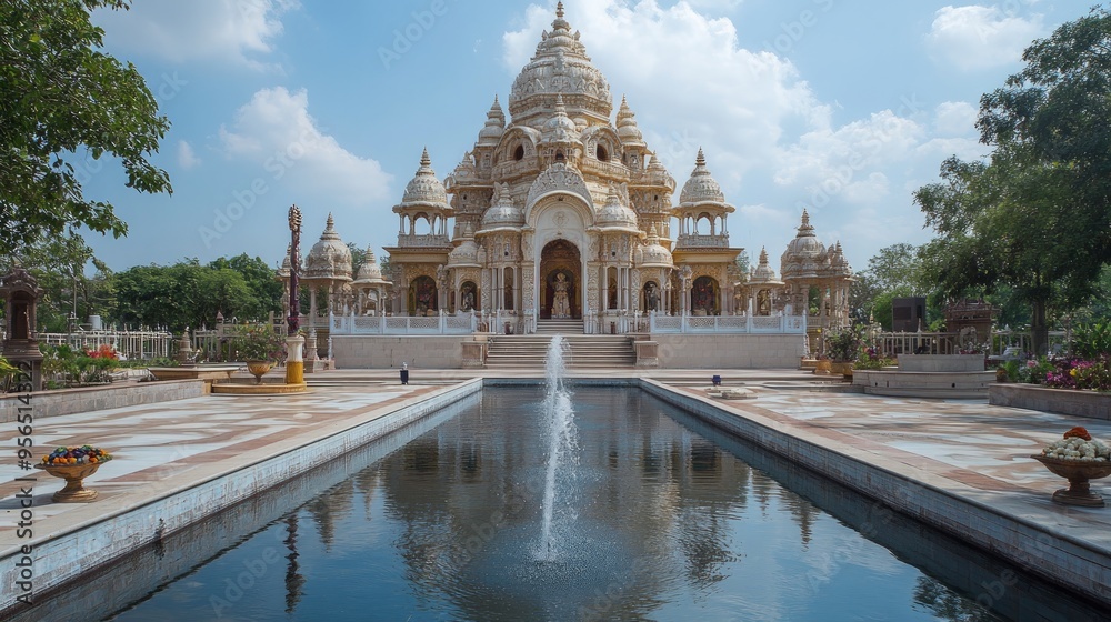 The BAPS Hindu Mandir is a traditional Hindu Temple built by the BAPS ...