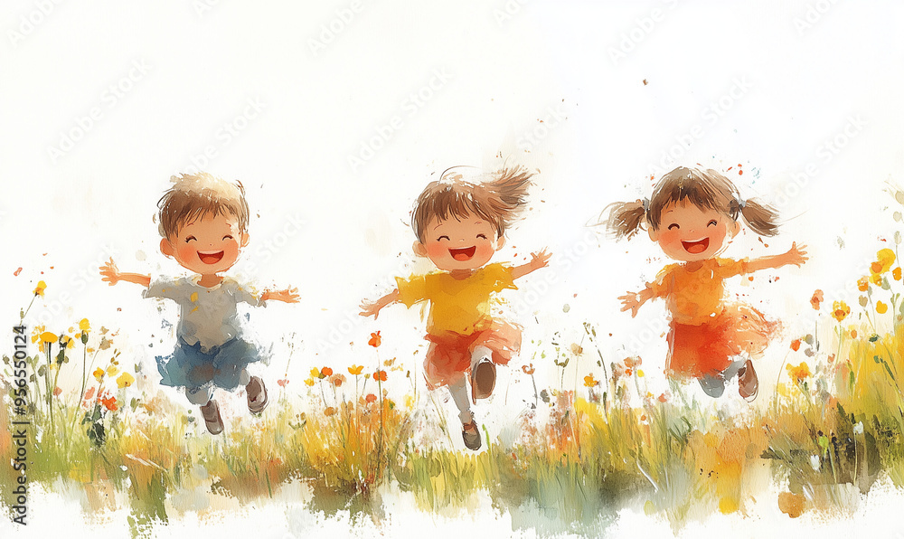 junge, kind, baby, cartoons, familie, kind, kind, kind, vektor ...