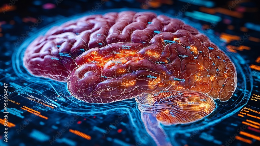 Mind map of brain's functional areas including the cerebrum cerebellum ...