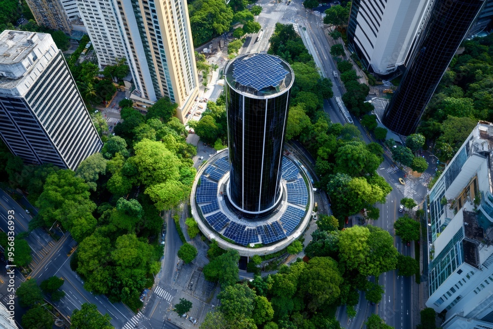 Photovoltaic cells, solar-powered infrastructure, powering the future ...