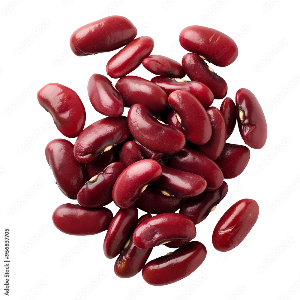 Kidney Beans, Bean Red, Bean Red Kidney, Rajma, Legume, Isolated on ...