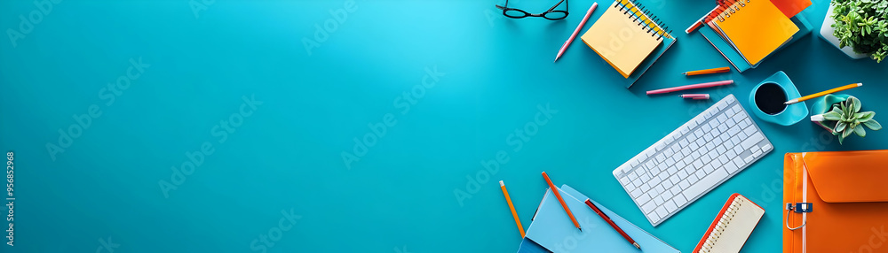 Glossy Virtual Exam Preparation concept as A glossy vibrant image of ...