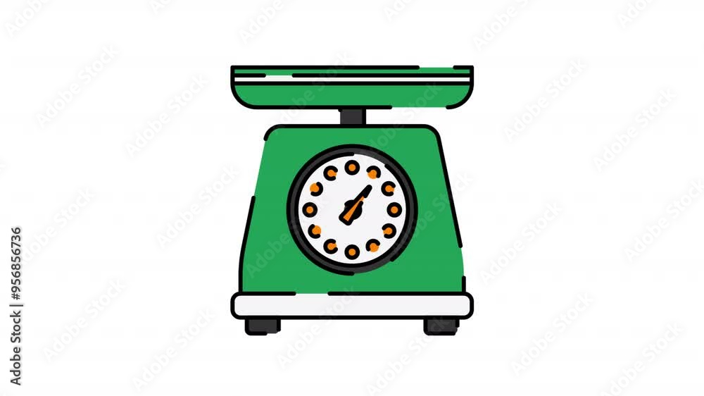 Scales Motion Graphic, Animated Alpha channel, transparent background ...