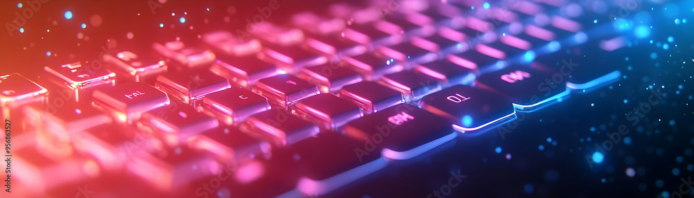Holographic Keyboard with Floating Letters concept as A sleek ...