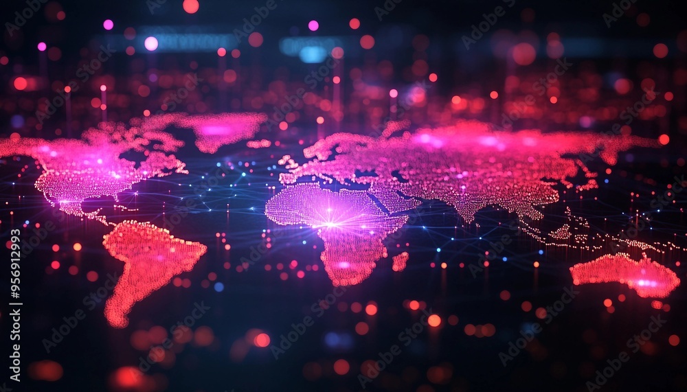 Global Positioning Network: GPS Technology in Action, concept featuring ...