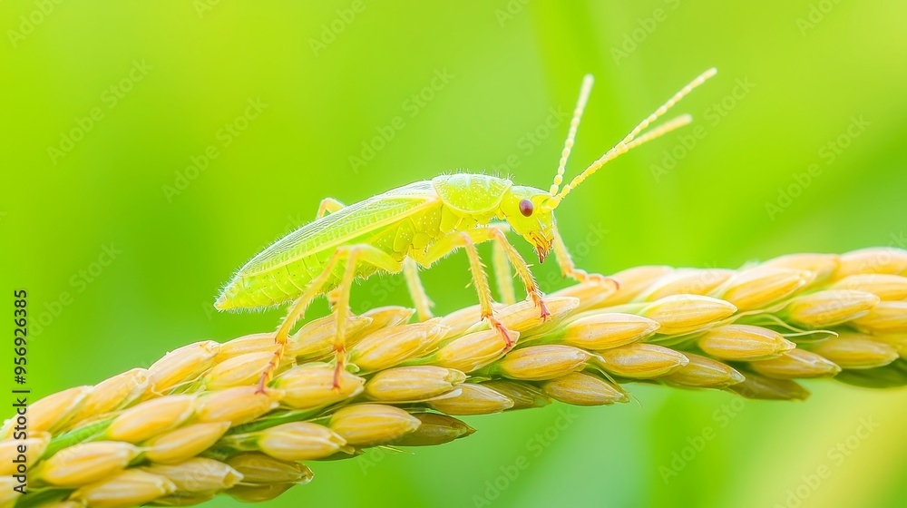Rice ear bug impact on paddy crops, a detailed examination of ...