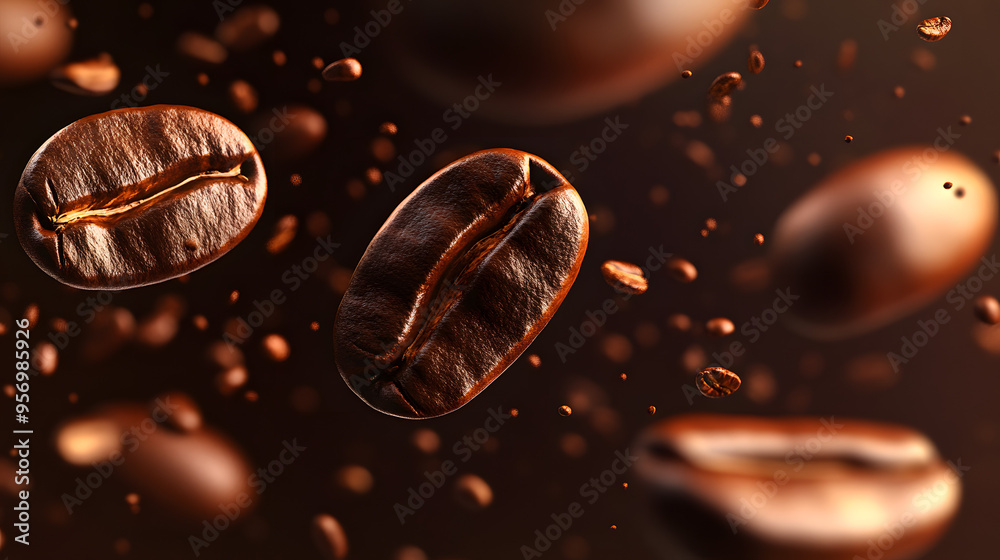 High-Resolution Background of Realistic Coffee Beans for International ...