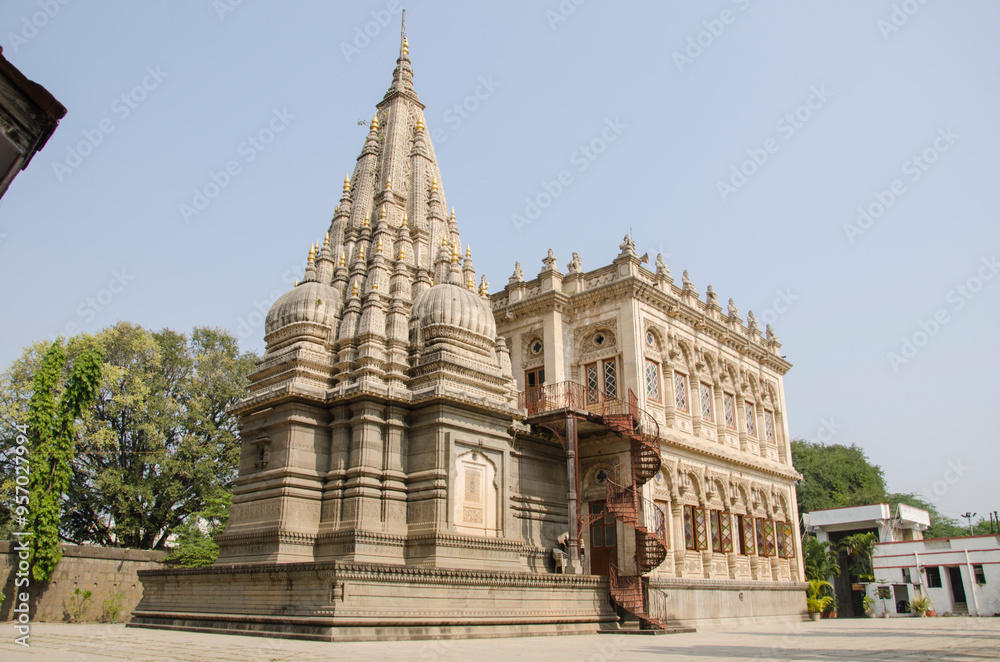 Pune, Maharashtra, India. December 20. The Mahadji Shinde Chhatri and ...