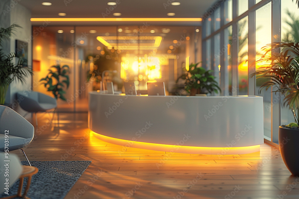 stock photo features a modern office meeting room with a sleek ...