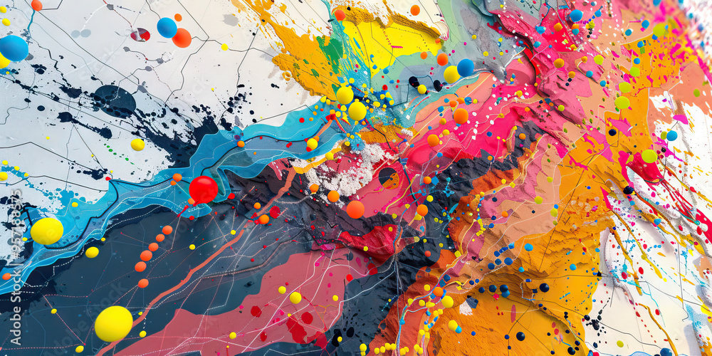 Market Risks: A hazard map indicating potential risks to market ...