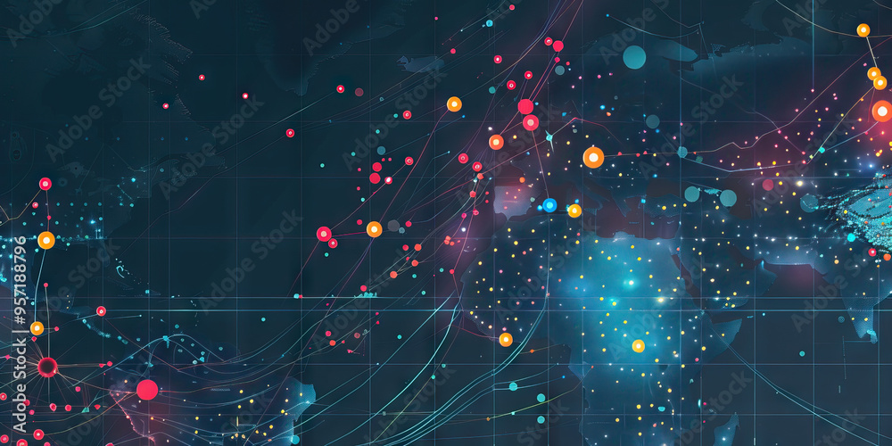 Market Risks: A hazard map indicating potential risks to market ...