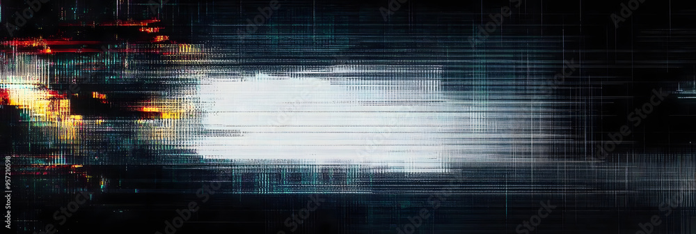 ภาพประกอบสต็อก digital pixel glitch abstract error background overlay ...