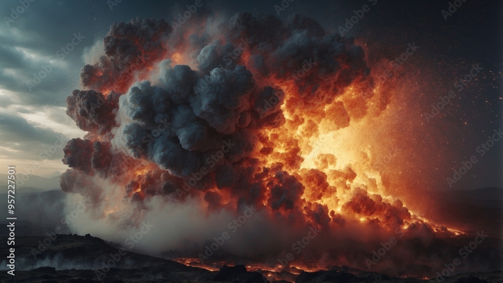 Explosive Eruption of Fracturing and Shattering Particles in a Dynamic ...