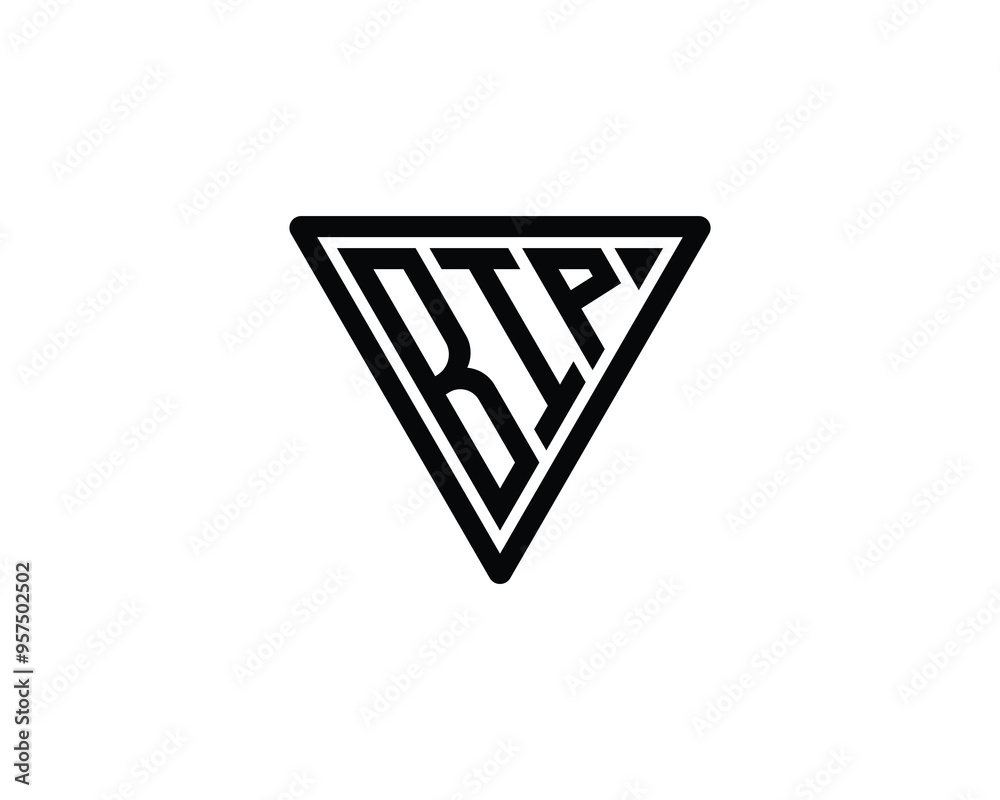 Poster BIP logo design vector template. BIP – Quadro da Parete ...