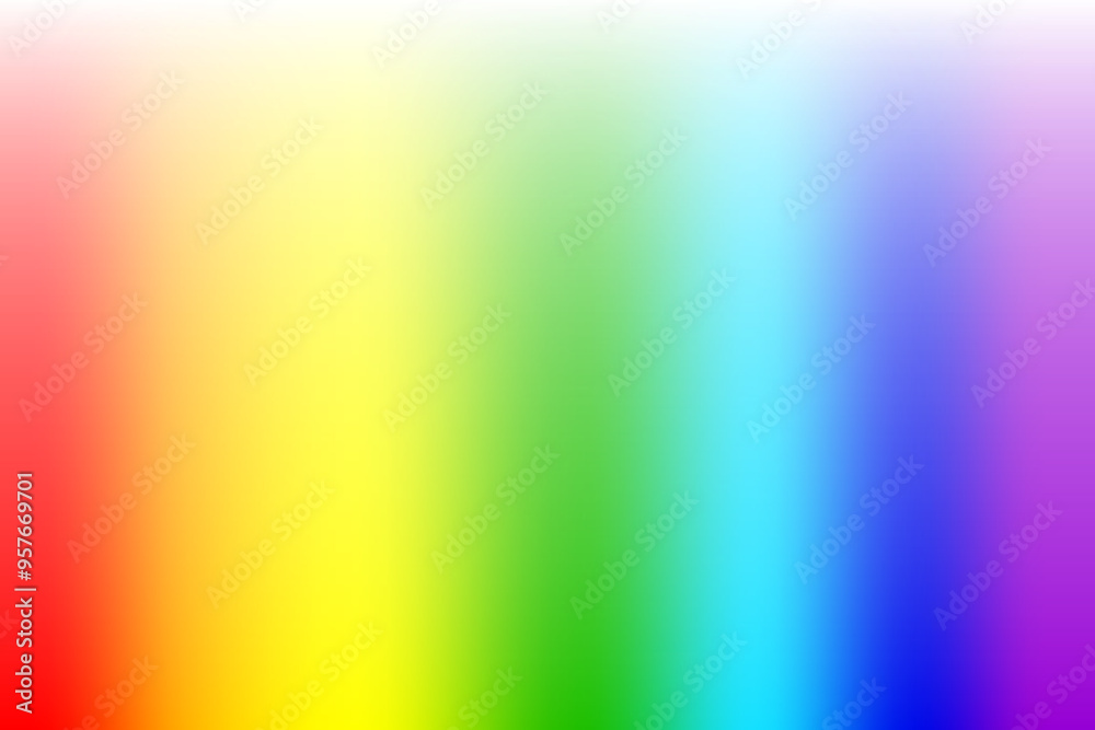 Gradient rainbow background. Color spectrum blend. Smooth color ...