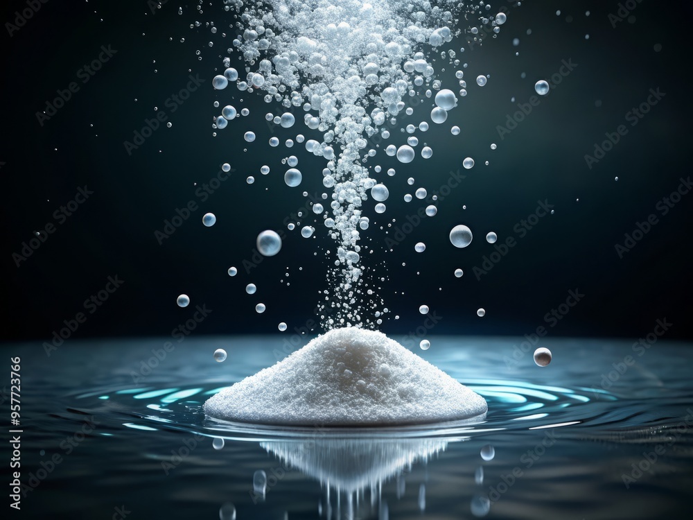 Sodium's violent reaction with water precipitates a chaotic display of ...