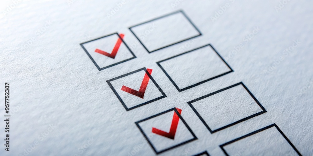 Check boxes with a tick mark for completing tasks, tick mark, check ... Check boxes with a tick mark for completing tasks, tick mark, check ...