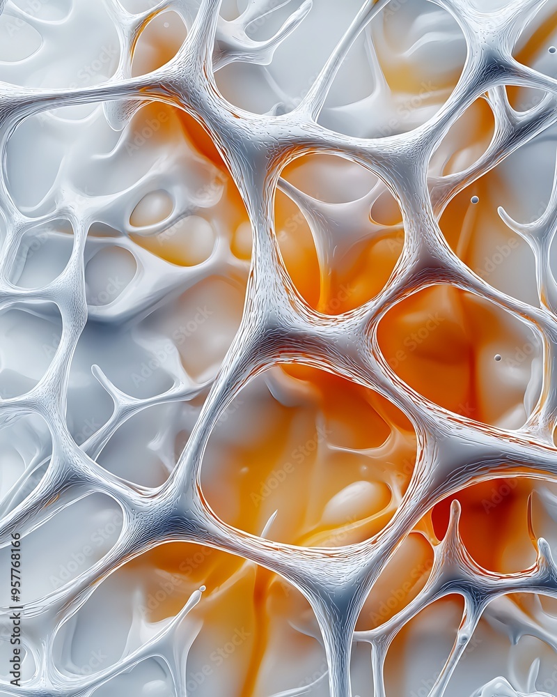 Exploring the Intricate World of Fungal Hyphae: Detailed 8K View on Nutrient Agar with Clear ...