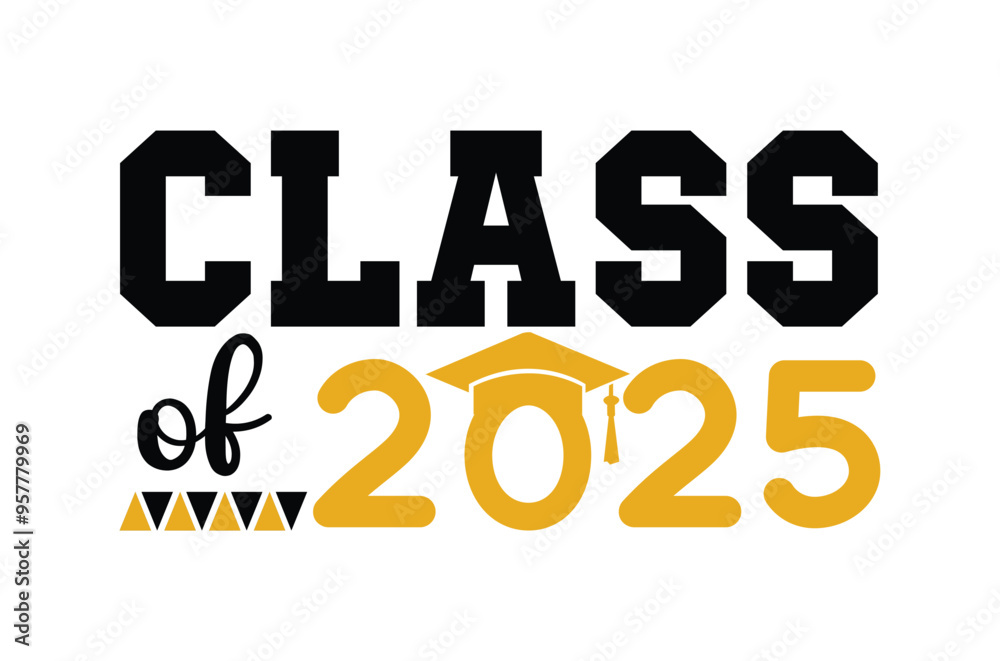PrintClass of 2025 svg, Graduation SVG, Senior 2k25 Svg, Graduation T ...