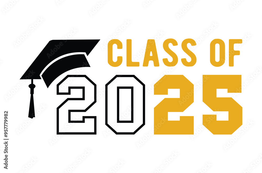 PrintClass of 2025 svg, Graduation SVG, Senior 2k25 Svg, Graduation T ...