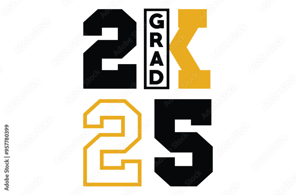 PrintClass of 2025 svg, Graduation SVG, Senior 2k25 Svg, Graduation T ...