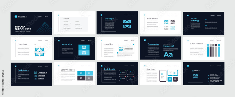 Poster Brand Guidelines Poster Layout Set – Wall Art | UkPosters