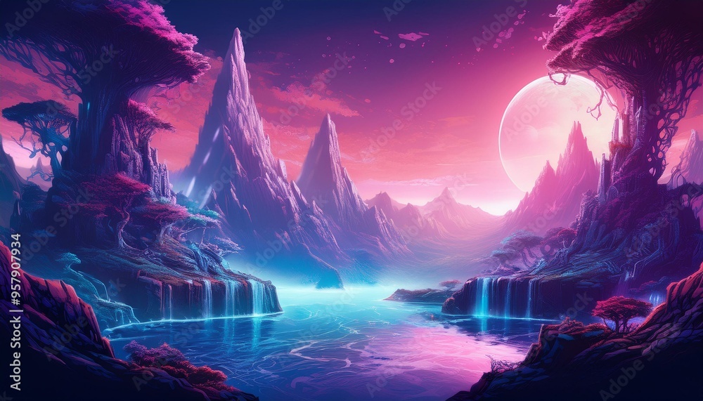 Concept art of main menus, story boards, MMORPG game with the objective ...