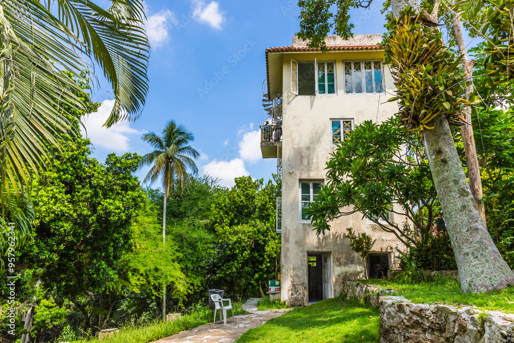 Havana, Cuba - August 6, 2024: House-Museum of Ernest Hemingway in the ...