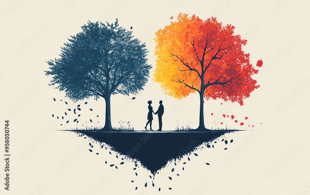 Good vs bad choice in business ethics, depicted with imagery showing ...