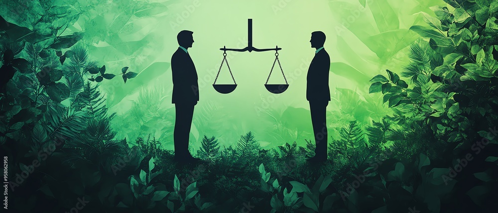 Visual depiction of business ethics dilemmas, comparing good and bad ...