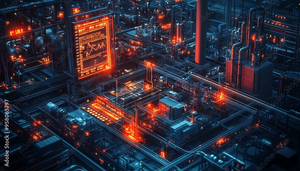 Visual representation of automation in industrial business processes ...