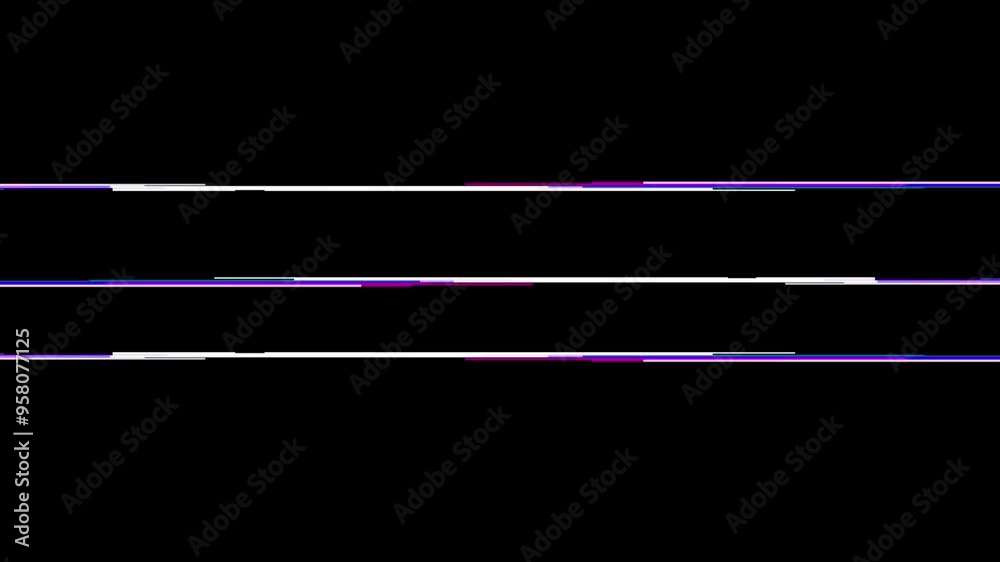 Analog Static Noise texture overlay lines. Horizontal stripes offset ...